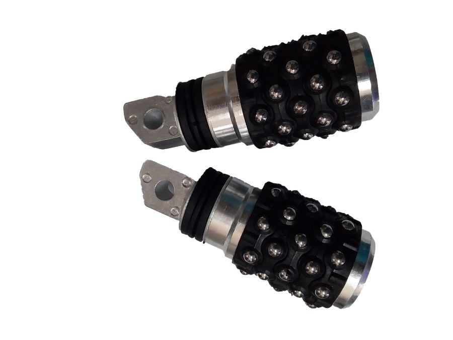 ESTRIBO P/MOTO SILVER TM-1003-SIL (PAR) (NC) | Almacenes Bou
