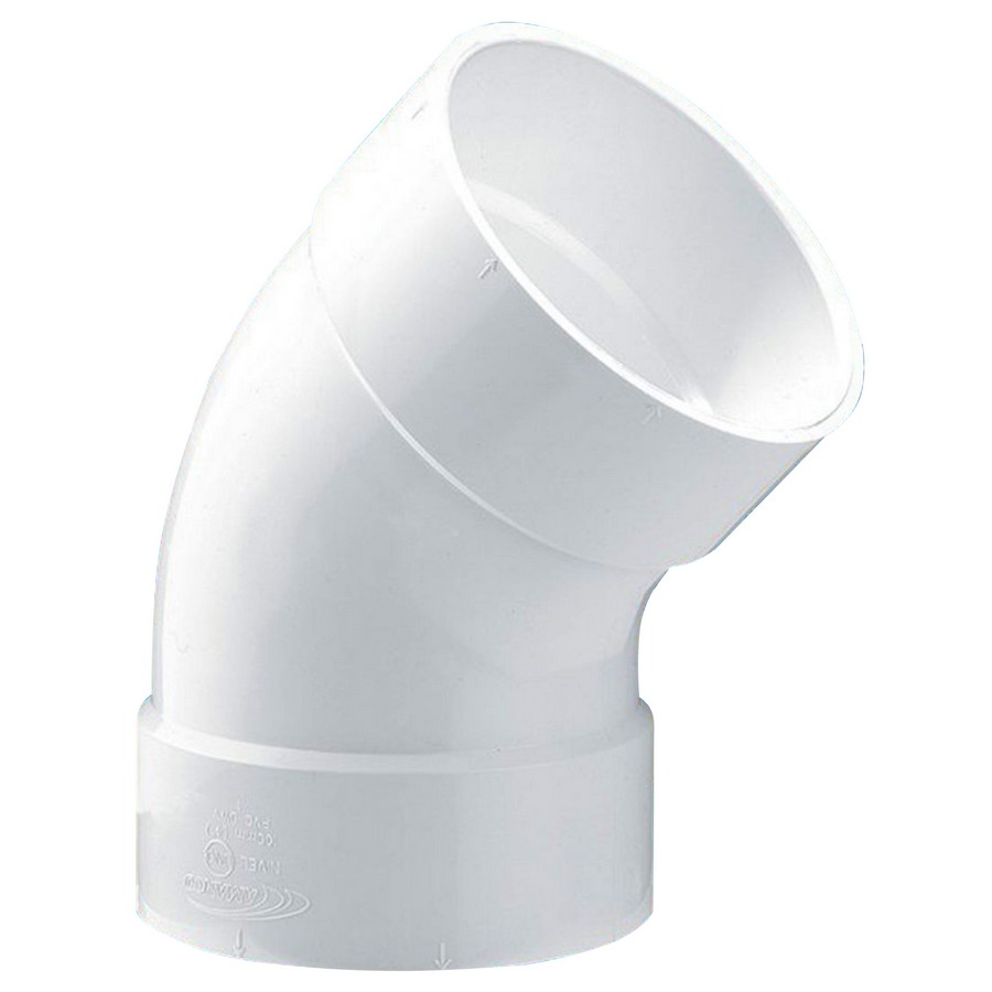 CURVA PVC 4 * 45 | Almacenes Bou