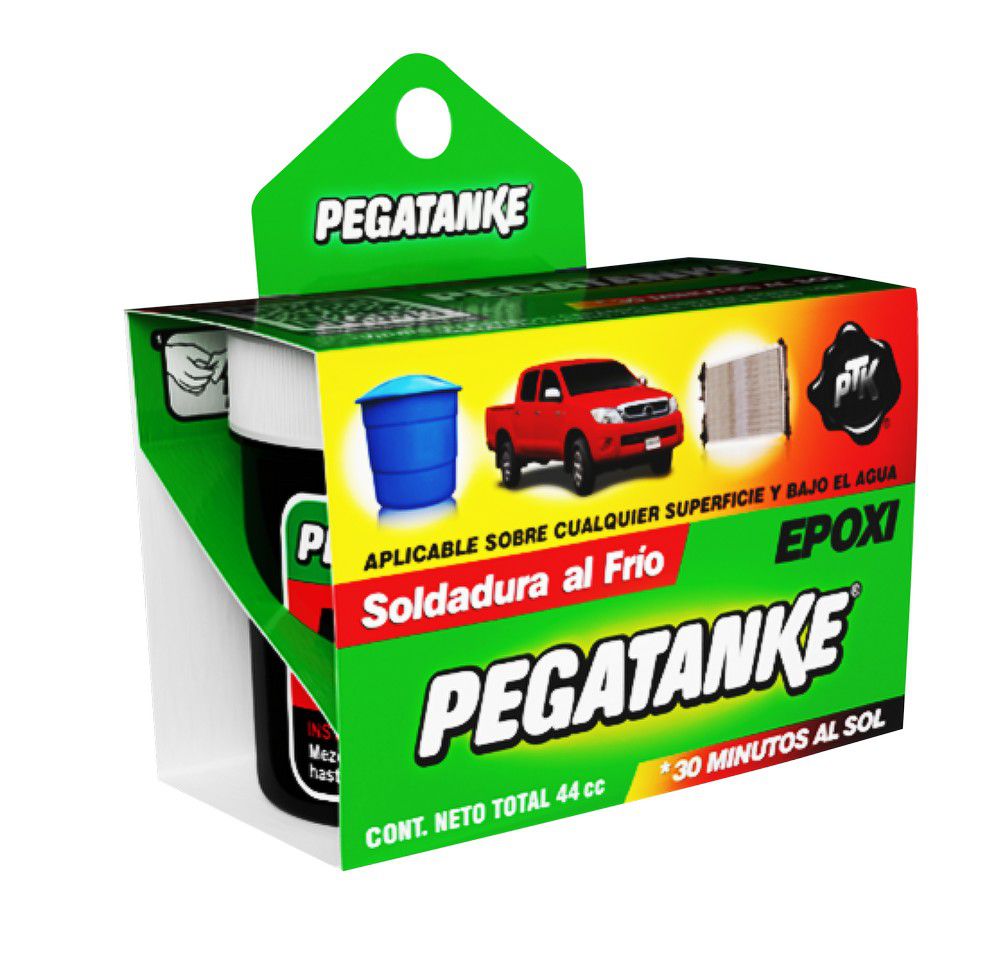 PEGAMENTO EPOXICO NEGRO ALTA TEMP. 32CC PEGATANKE | Almacenes Bou