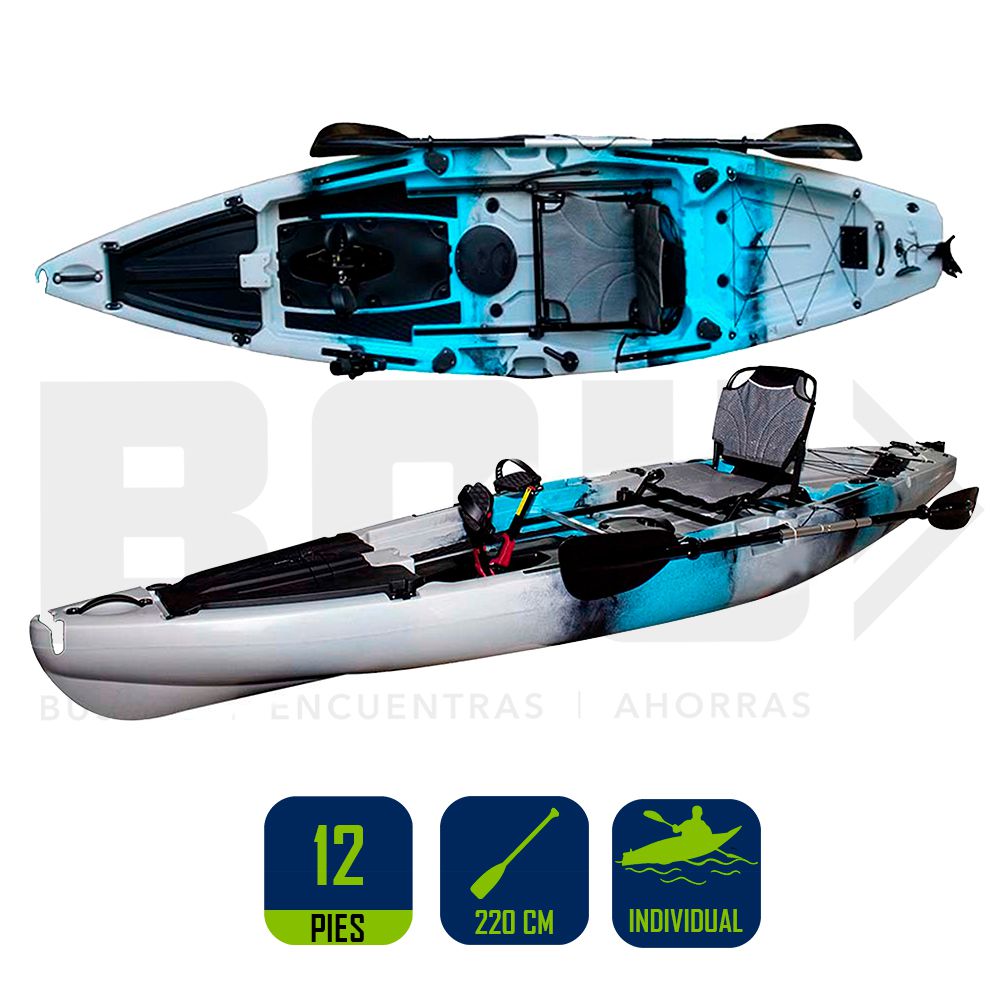 KAYAK TAM VK-25 12FT FISHING | Almacenes Bou