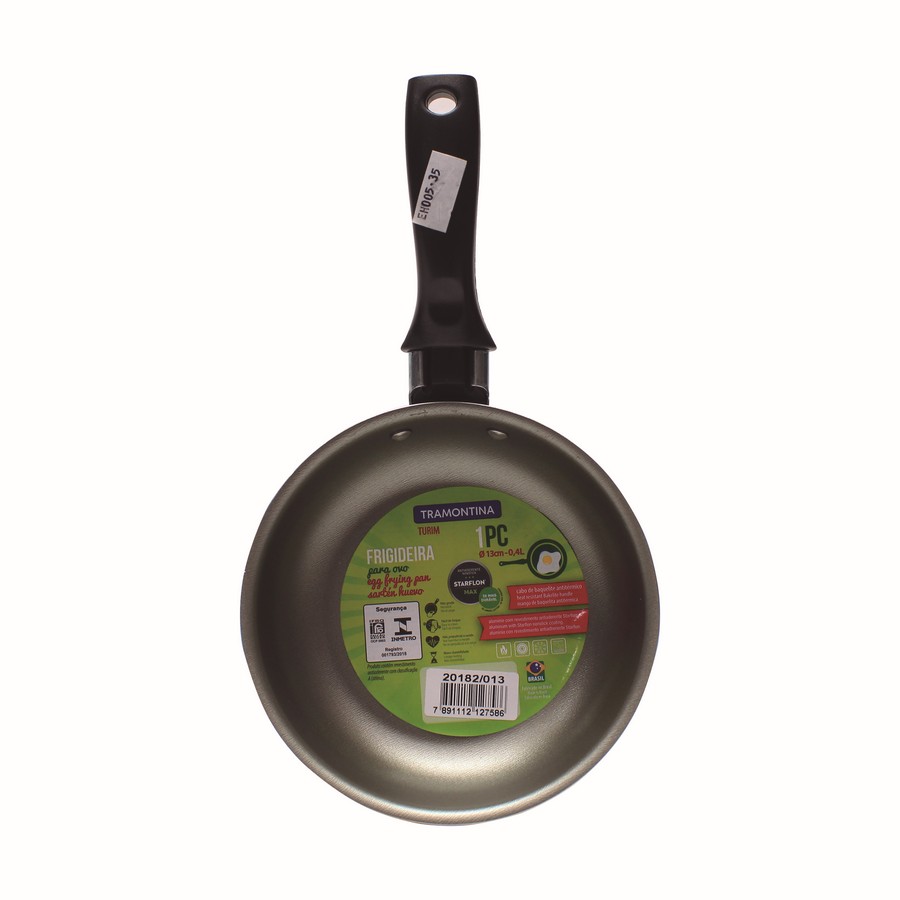 SARTEN 13CM MINI TEFLON NEGRO TURIN TRAMONTINA 20182/013 | Almacenes Bou